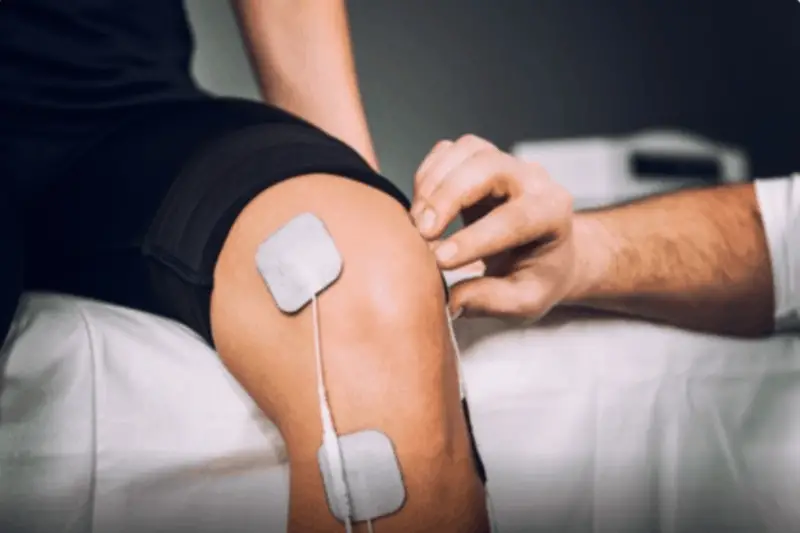 How to correctly use a TENS unit placement for your knee pain